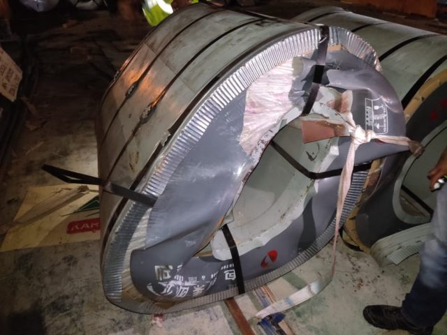 Steel Coils Damage - SOI